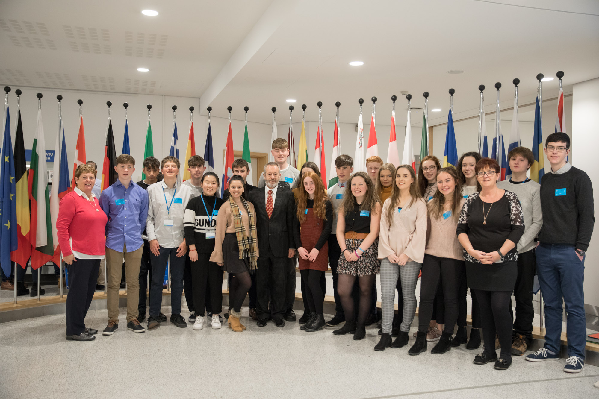 Sean Kelly MEP Competition winners debate Climate Change in the ...